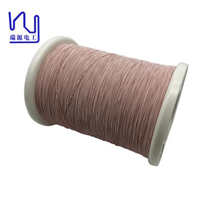 China 2USTC-F 0.04mm*145 Ustc Litz Wire HF Nylon Served Copper Coated Magnet Wire for sale