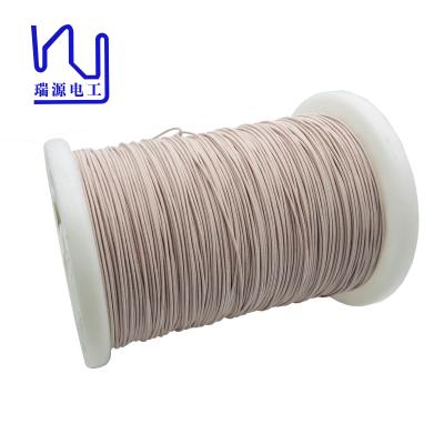 China USTC / UDTC-F / H Enameled Magnet Wire 0.08mm 40 AWG 270 Strands Nylon Serving Litz for sale
