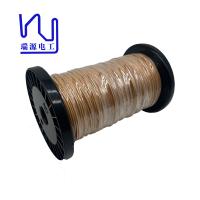 China Class B / F Triple Insulated Wire Copper Litz Wire Self Bonding 24 Awg for sale