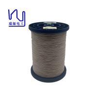China UL 0.1*16 2USTC-H Compact Stranded Copper Wire Nylon Served Litz for sale