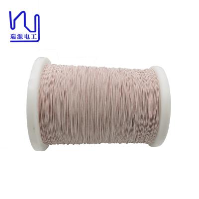 China USTC /UDTC-F/H Litz Copper Cable 0.06mm Multi Strands Nylon Serving for sale