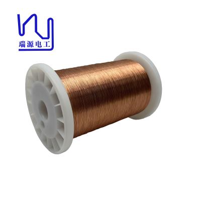 China Polyurethane Copper Winding Wire 0.117mm Class 155 Enameled Round for sale