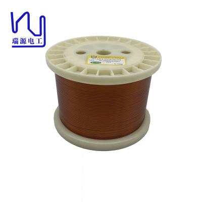 China AIW High Temperature Flat Enameled Wire Copper 0.1mm*2.0mm for sale