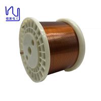 China High Current Aiw 220c 2mm Flat Enameled Copper Wire For Rewinding Of Motors for sale