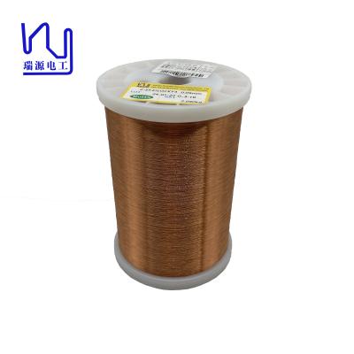 China 39 AWG 0.09mm 2UEW155 Magnet Winding Wire Enamel Insulated Copper Conductor for sale