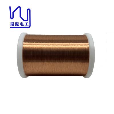 China Custom UEW Enameled Copper Wire Solid Conductor 0.012mm - 0.10mm for sale
