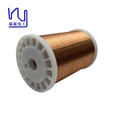 China 0.09mm 2UEW155 39AWG Enameled Copper Wire For Windings for sale