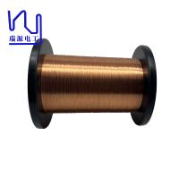 China 0.28mm 0.3mm Class155 / 180 Enameled Copper Winding Wire Solid Conductor Insulated for sale