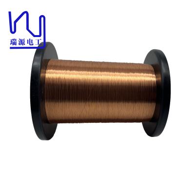China 0.28mm 0.3mm Class155 / 180 Enameled Copper Winding Wire Solid Conductor Insulated for sale