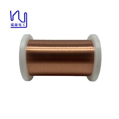 China 2UEW / 155 0.045mm Enamel Coated Magnet Wire 0.012 - 0.8mm Generator Copper Wire for sale