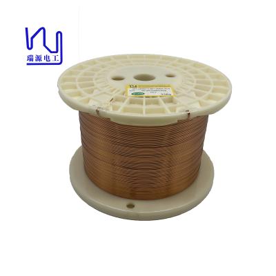 China AIW 0.30*1.00mm 220C Flat Enamelled Copper Wire for Motor Windings for sale