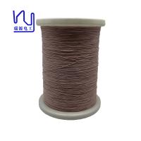China UEW Insulation Ustc Litz Wire For Applications 20 Strands 0.1mm Single Wire Diameter for sale