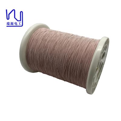 China 2USTCF 0.1mm*20 Silk Covered Litz Wire Nylon Serving For Windings for sale