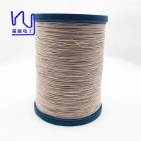 China 2USTC155/180 Copper Solid Conductor Nylon Serving Litz Wire for sale