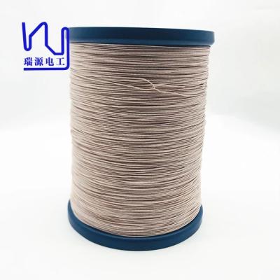 China 2USTC155/180 Copper Solid Conductor Nylon Serving Litz Wire for sale