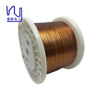 China Certified Solid Rectangular Copper Wire AIW Insulation 1mm X 0.25mm 220℃ Industrial / Commercial for sale