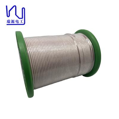 China Professional Grade Copper Conductor Litz Wire 2700V Breakdown Voltage Dacron / Nylon / Silk Jacket for sale