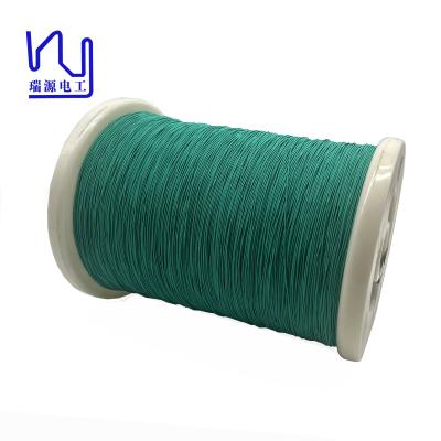 China Custom Natural Silk Serving Copper Litz Wire 0.071mm*84 for sale