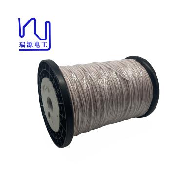 China 0.2*84 Nylon / Polyester / Natural Silk Served Litz Wire For Automotive for sale