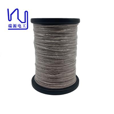 China 0.2mm X 84 High Frequency Nylon Serving Copper Litz Wire for sale