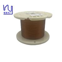 China AIW220 0.2mm Hot wind self bonding Flat Enameled Copper Wire Insulated and Durable for Industrial for sale
