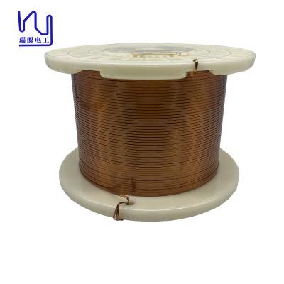 China Self Bonding Enameled Copper Wire Flat Copper Wire Insulated For Efficient Coil Winding Transformer for sale