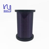 China Color Blue / Purple / Green / Red / Black Poly Enameled Copper Wire Special For Guitar Pickup for sale