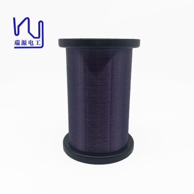 China Color Blue / Purple / Green / Red / Black Poly Enameled Copper Wire Special For Guitar Pickup for sale