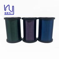 China Custom Purple Color Enameled Copper Wire Poly Magnet Wire For Guitar Pickup Windings for sale