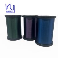 China Custom 42 AWG Purple Color Poly Wire Magnet Wire For Guitar for sale