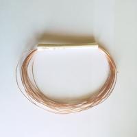 China 0.1*60 Class 180 Taped Polyimide Film Covered Copper High Frequency Litz Wire for sale