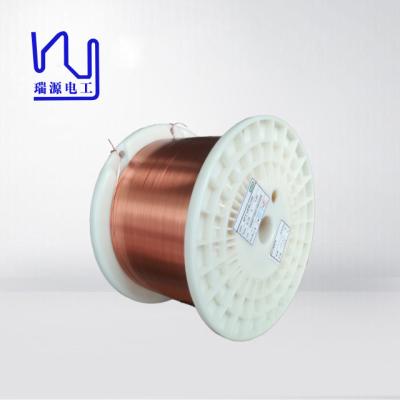 China High Quality Flat / Rectangular Magnet Wire 220 Degree Enamel Coated Copper Flat Wire for sale