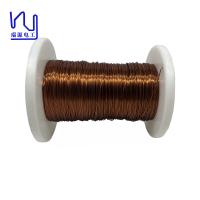 China 240°C High Temperature Enameled Copper Round Wire 16AWG for sale