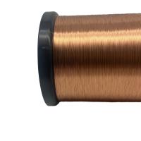 China 2UEW-F 0.15mm Solderable WireCopper Enameled Magnet Wire for sale