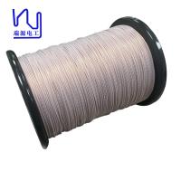 China F4 Taped Litz Wire 0.05mmx600 PTFE  Stranded Enameled Copper Wire for sale