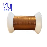 China AIW220 Ultra fine 0.03mm Enameled Flat Copper Wire For Audio for sale