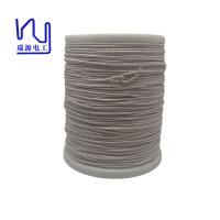 China USTC / UDTC 0.04mm HF Insulated Enameled Twisted Silk Covered Litz Wire for sale
