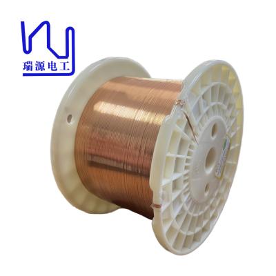 China UEWH Super thin 1.5mmx0.1mm rectangular enameled copper wire for winding for sale