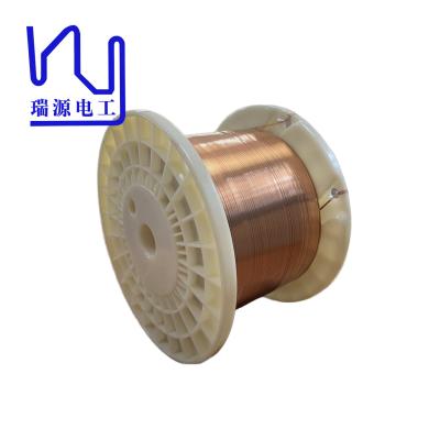 China 1.5*0.10mm Ultra Fine Flat Enameled Copper Wire for sale