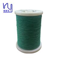 China Copper Litz Wire With Natural Silk 0.1mmx50 Strands For High End Audio Cable for sale