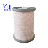 China Silk Covered Litz Wire Stranded Insulated Wire 80*0.1mm for sale