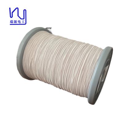 China USTC / UDTC 0.1mm X 84 Strands Nylon Serving Litz Wire Copper Stranded Wire for sale