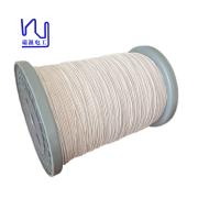 China 2UDTCF 84X0.1mm High Frequency Silk Covered Litz Wire For Transformer for sale