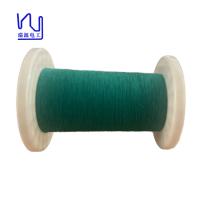 China USTC UDTC 0.08mm HF Insulated Twisted Silver Silk Covered Litz Wire for sale