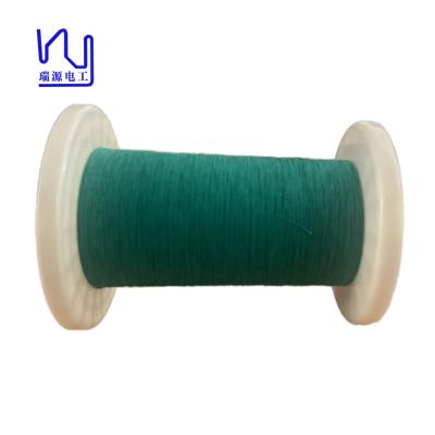 China USTC UDTC 0.08mm HF Insulated Twisted Silver Silk Covered Litz Wire for sale