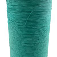 China USTC 0.8mm X 10 Green Color Natural Silk Covered Silver Litz Wire for sale