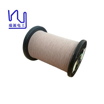 China 2USTC-F 30x0.03 High Frequency Silk Covered Litz Wire For Transformer for sale