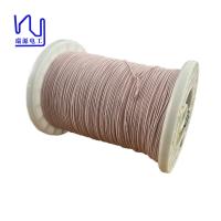 China Manufacturer 0.03mmx1080 Strands Nylon Serving Litz Wire For Transformer Winding for sale