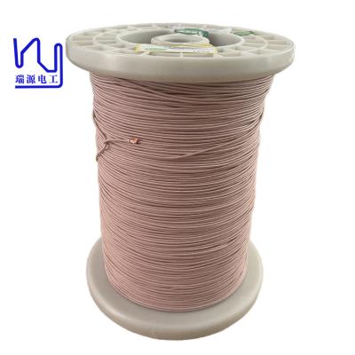 China 2USTC-F 1080X0.03mm High Frequency Silk Covered Litz Wire For Transformer Winding for sale