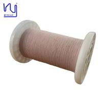 China 2USTC-F 5×0.03mm Silk Cover Litz Wire Copper Conductor Insulated for sale